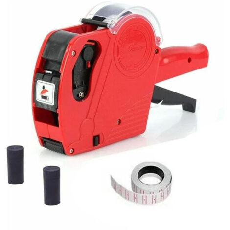 Label, Label Gun, 1 Line, 8 Characters, Retail Price Label Gun Kit with ...