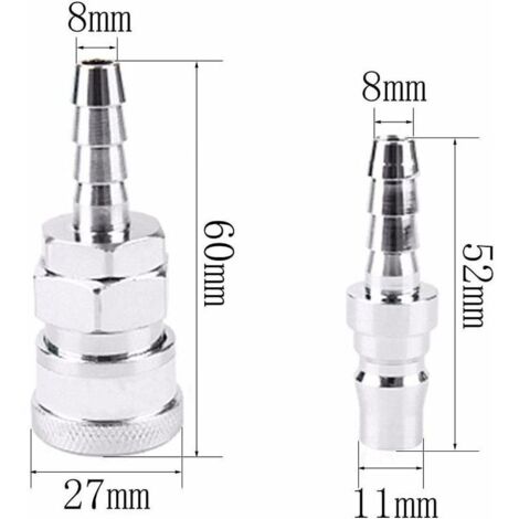 Compressed Air Quick Connector Air Hose Quick Connectors Compressor ...