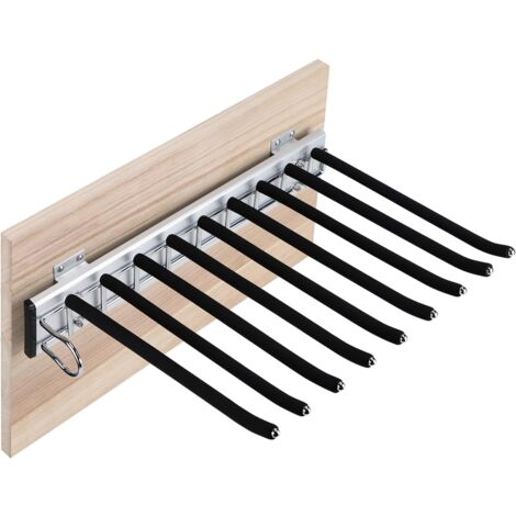 Hangers Trouser Rack Sliding Trouser Rack Stainless Steel Multifunction ...