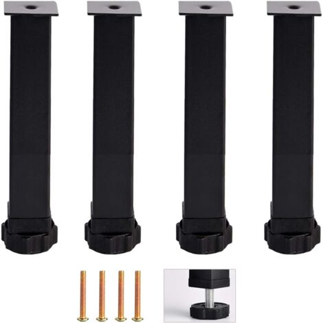 30cm Metal Furniture Legs Adjustable Furniture Legs Iron Furniture Legs ...