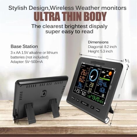 Digital Weather Station, Wireless Weather Station, Weather Forecast ...