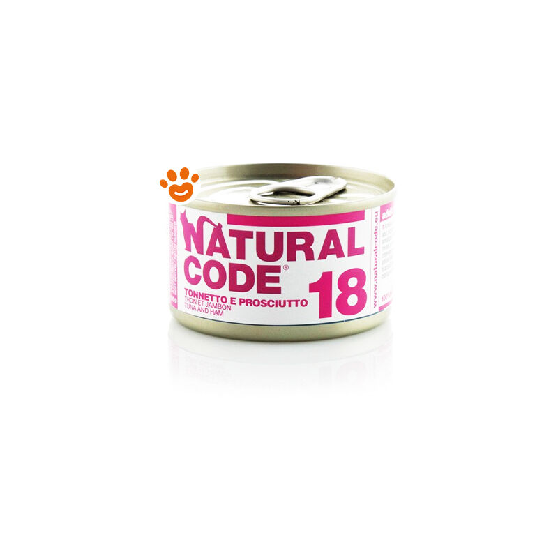 Natural Code 18 Cat Adult al Tonnetto e Prosciutto - Natural Code 18 ...