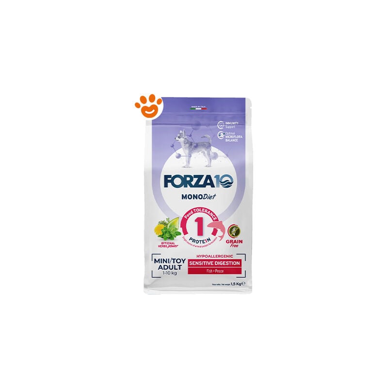 Forza10 Dog Monodiet Mini Adult Sensistive Digestion Pesce - Forza10 Dog Monodiet Mini Adult ...