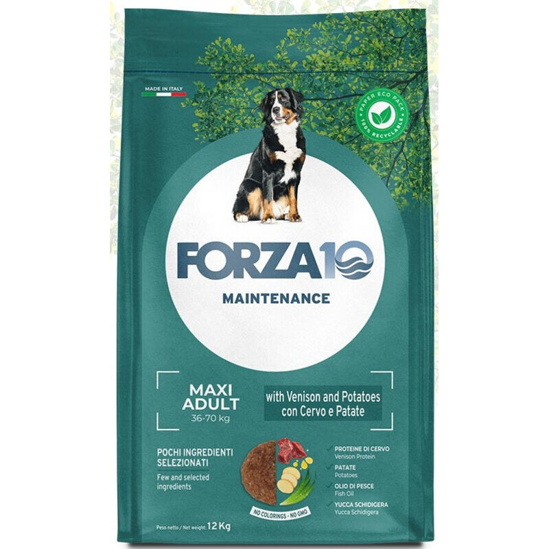 Forza10 Dog Maintenance Maxi Adult Cervo e Patate - Forza10 Dog Maintenance Maxi Adult Cervo e ...