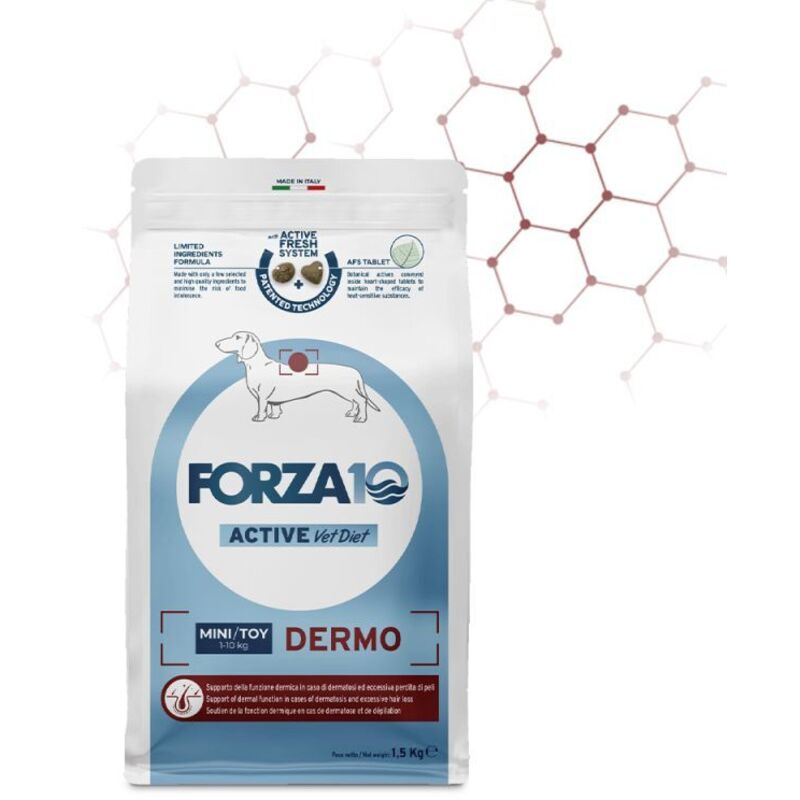 Forza10 Dog Active VetDiet Mini&Toy Dermo - Forza10 Dog Active VetDiet Mini&Toy Dermo - Sacco Da ...