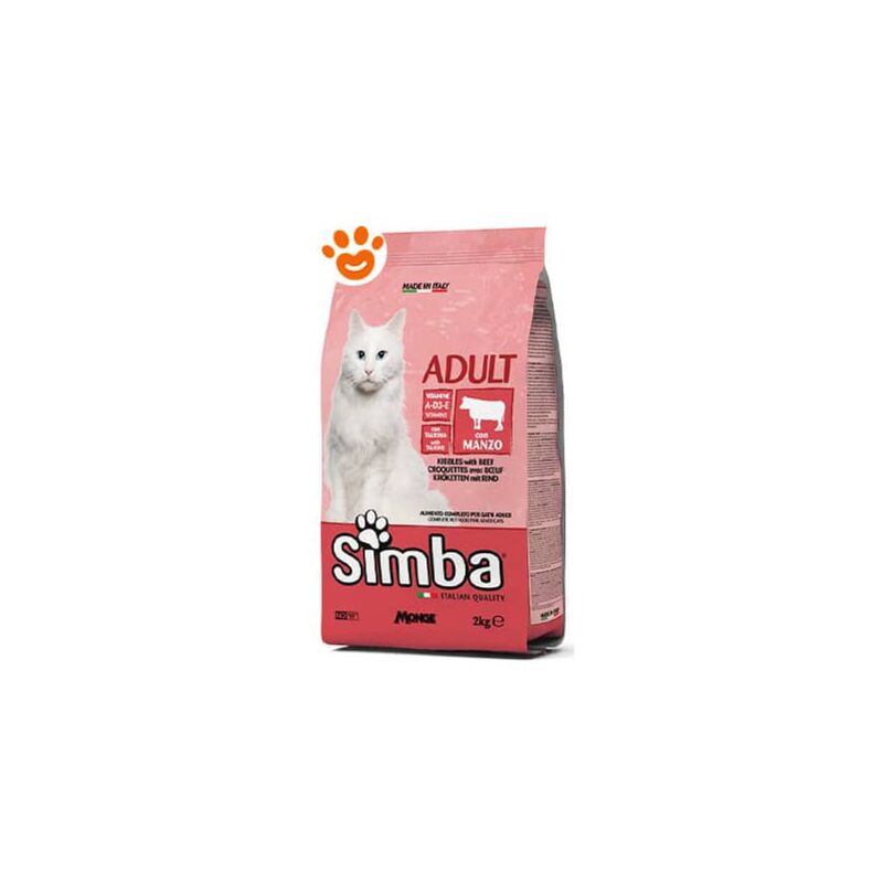 Monge Cat Simba con Manzo - Monge Cat Simba con Manzo - Sacco Da 20 Kg
