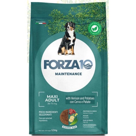 Forza10 Dog Maintenance Maxi Adult Cervo e Patate - Forza10 Dog Maintenance Maxi Adult Cervo e ...