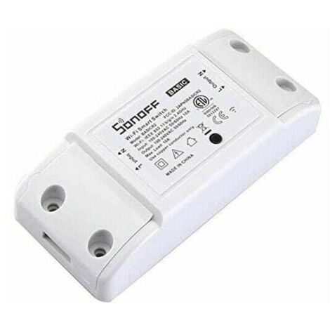 SONOFF BASIC R2 Smart Switch mit WLAN, kabelloser Fernbedienung, Timer ...