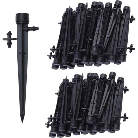 100 microaspersores de riego por goteo, emisores de riego de 360 grados ...