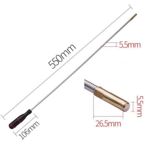 KZQ Imán mecánico flexible de 55 cm, potente imán, herramienta de ...