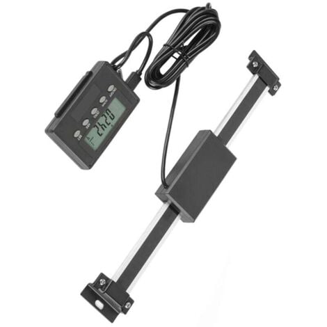 Escala lineal digital multifuncional DRO de 0 a 200 mm, herramienta de medición, regla y ...
