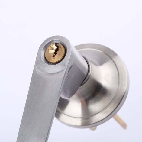 Manija de puerta interior robusta y avanzada KZQ, cerradura con llave ...