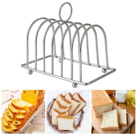 Bread Rack Non-deformable Loop Carry Handle Non-stick Ball Feet Rust ...