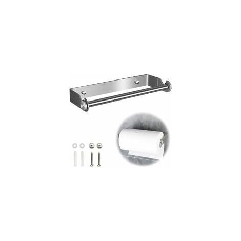 argenté-Porte essuie-tout Support pour Porte Papier Cuisine Essuie Tout ...