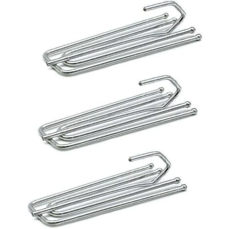 Crochet de rideau épais, crochet de rideau à quatre griffes, crochet de ...