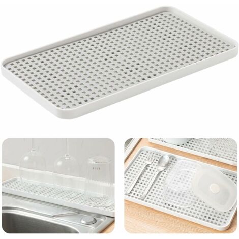 Tapis égouttoir à vaiss, égouttoir à vaiss avec bac d'égouttage ...