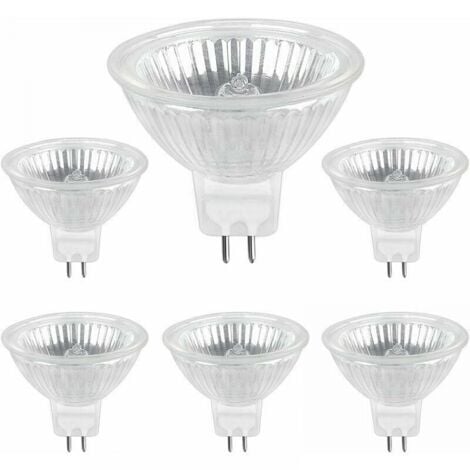 GU5.3 35W 12V Halogenlampe, MR16 Halogen-Spotlampe, 6er-Pack,