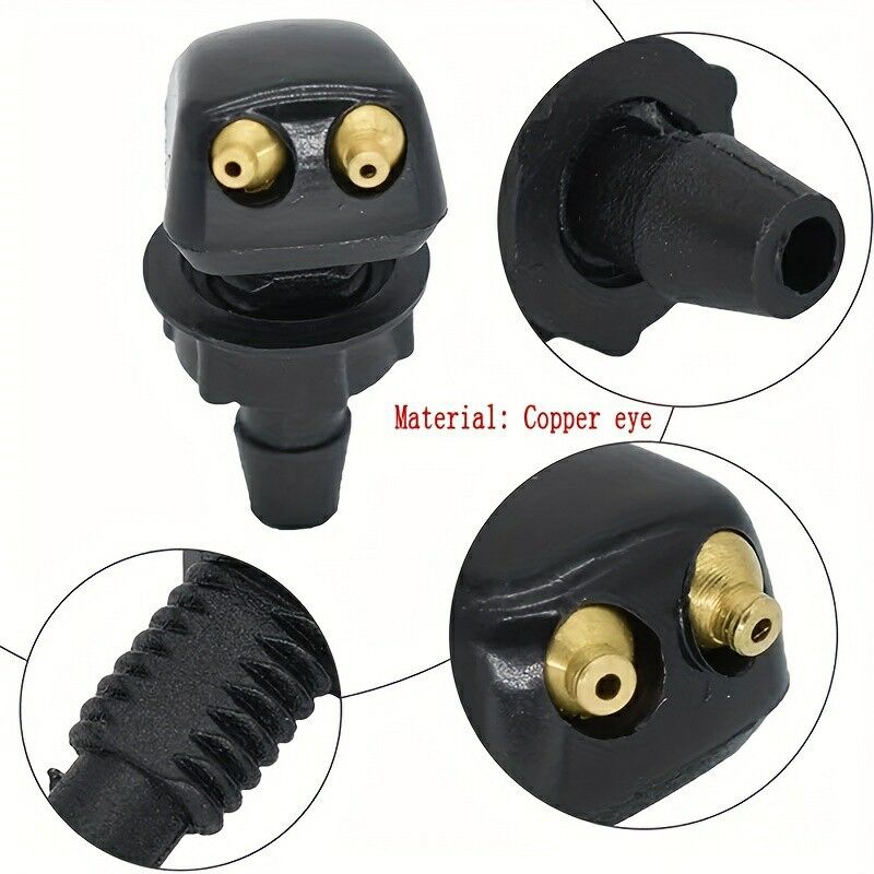 Windshield Wiper Sprayer Nozzle Cheap Universal Washer Nozzle Spray Jet ...