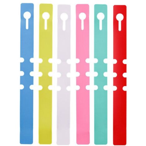 600pcs PVC waterproof ring set label seedling label flower garden label ...