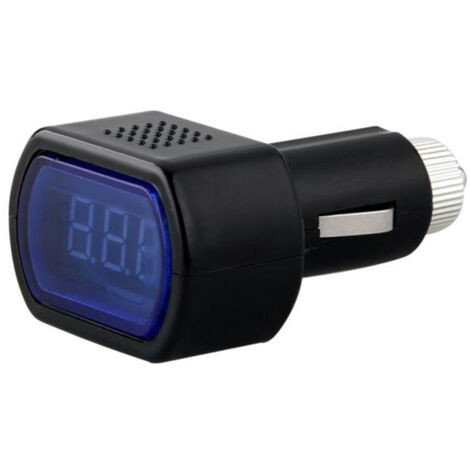 Mini car voltmeter/digital display car voltage tester/mini battery ...