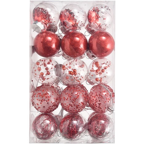Silver plastic ornament balls store