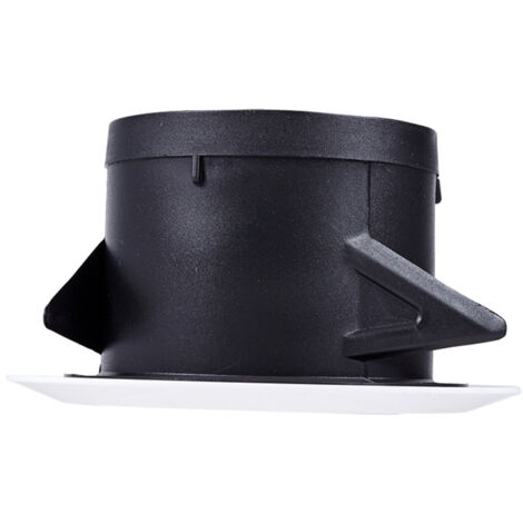 Air extraction and insufflation vent Ø100, 3 articulated claws ...