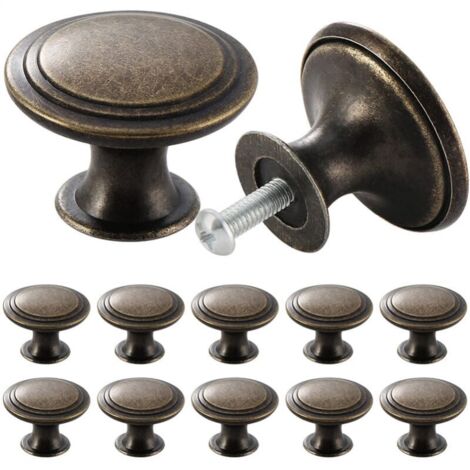 12 Pieces Vintage Drawer Knobs Furniture Handles for Dressing Table ...