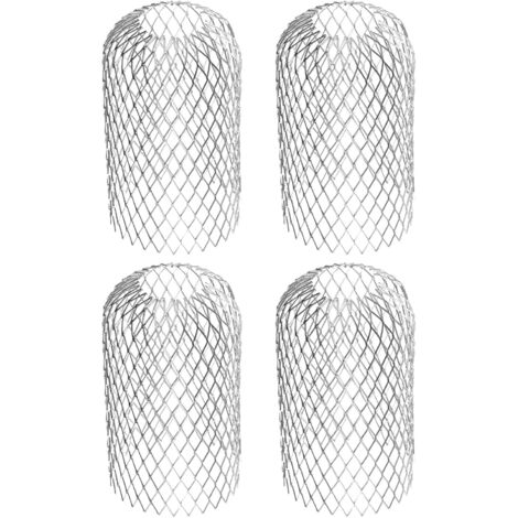 Flexible Aluminum Gutter Filter, Diameter 8cm, Mesh Leaf Protection ...