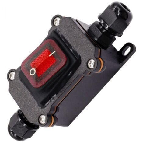 IP67 Waterproof Switch 12V DC 20A High Current Waterproof Switch