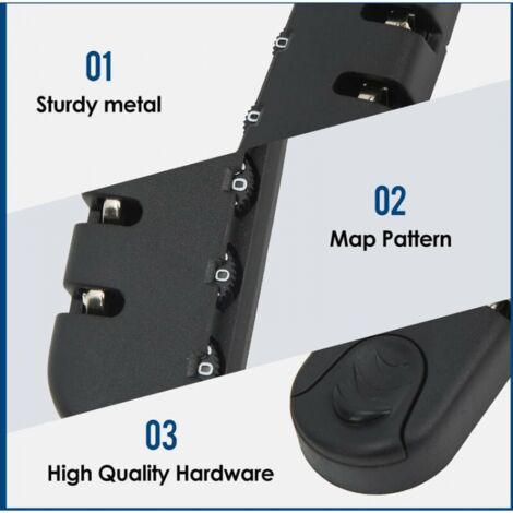 Suitcase Security Lock, Luggage Combination Lock, 3 Digit Combination ...