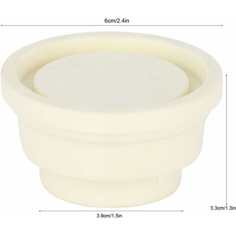 2 pieces rubber buffers for swimming pool ladder, white ladder bumpers ...