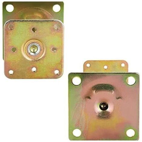 2 Pack Galvanized Raised Post Brackets Adjustable 100-150mm Heavy Duty ...