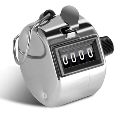 4 Digit Manual Counter Passage Counter for People Counter, Golf Sport ...