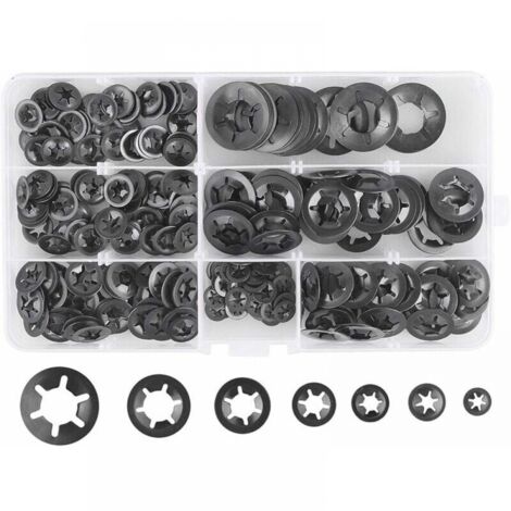 280 Pcs Lock Washers Lock Washers, Steel Lock Washers Quick Lock ...