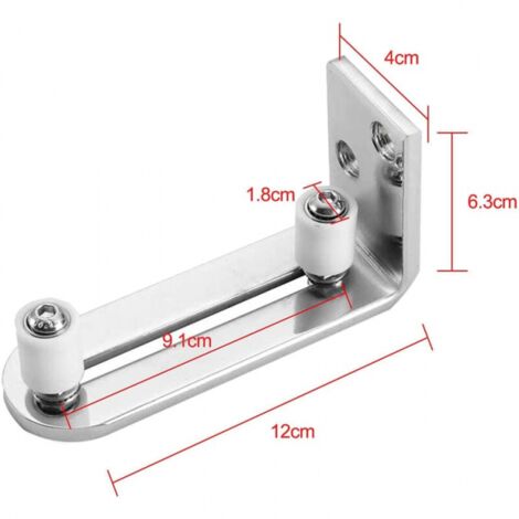Adjustable Sliding Door Guide Metal Wall Mount Door Guide Barn Door ...