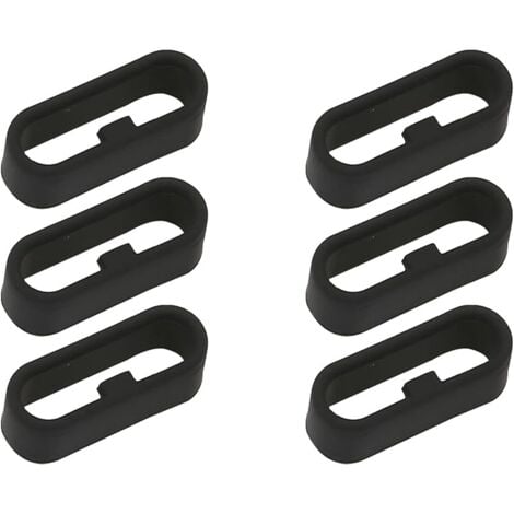 6pcs Garmin Watch Rings Smart Watch Silicone Band Loops, Rubber Band ...