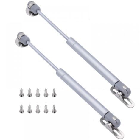2pcs 100N Gas Strut, Gas Lift Elescopic Soft Close Strut Lift Stay Gas ...