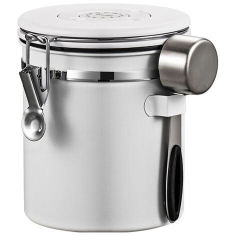 Stainless Steel Coffee Container - Airtight Coffee Canister for Coffee ...