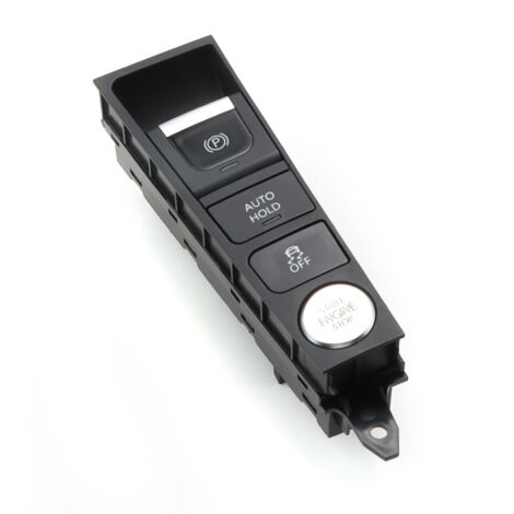Handbrake Button for Passat B7 CC 3AD927137 3AD927137B，With start switch