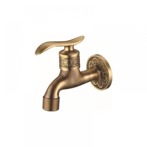 Full brass pull-out faucet, antique European quick-open faucet (antique)