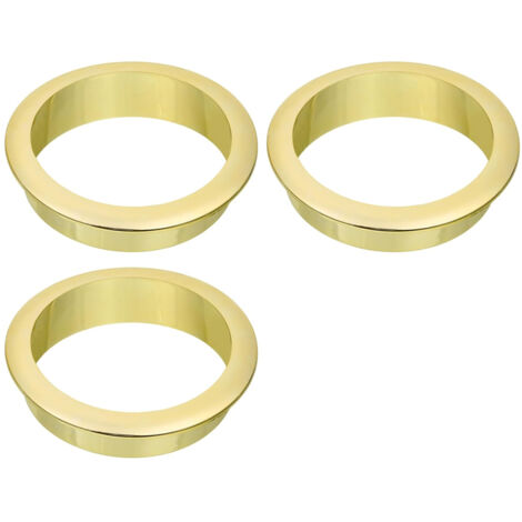 Desk Cable Channel - Decorative Rings for Furniture Wire Boxes, Desktop ...