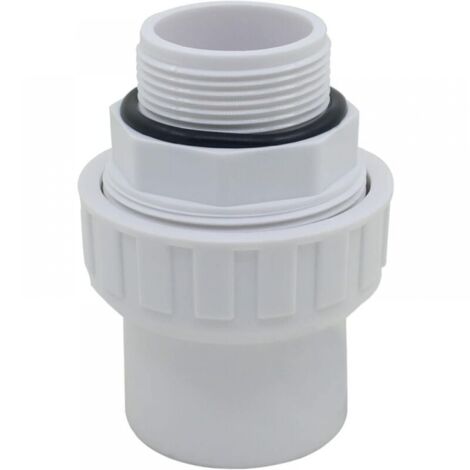 PVC mixed joint union fitting to screw xa glue threaded end PVC ...