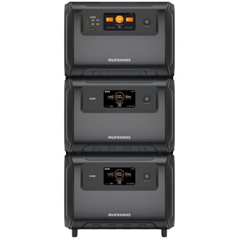 RUNHOOD PowerPack Max – F3600 + 2 Modules B3600 (10 800 Wh)