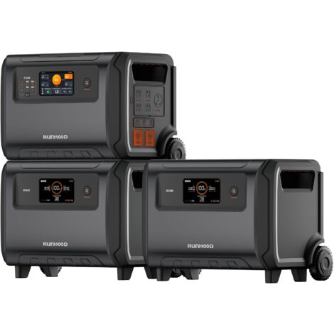 RUNHOOD PowerPack Max – F3600 + 2 Modules B3600 (10 800 Wh)