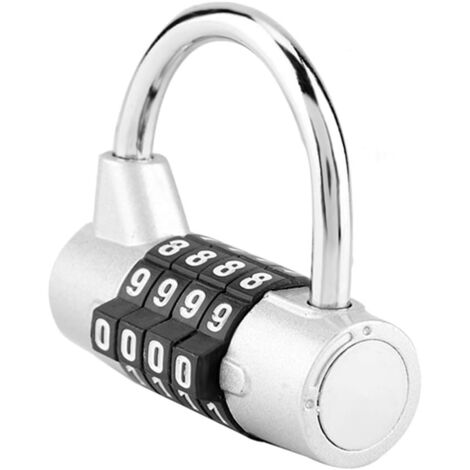 4 Digit Combination Padlock, 4 Digit Outdoor Combination Padlock for ...
