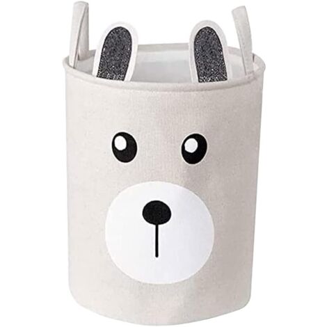 Kids Storage Laundry Hamper with Handles, Foldable Large Canvas and ...