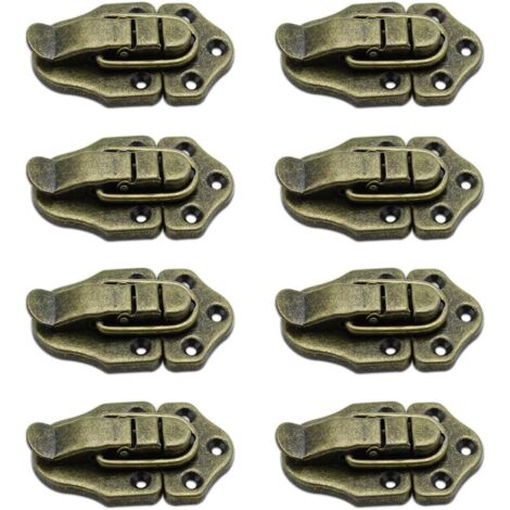 Set of 8 Toggle Clasp Latches Vintage Retro Toggle Latch for Jewelry ...