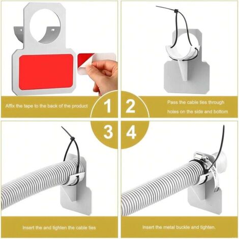 Supporti per tubi flessibili per piscina, 30-38 mm, accessori per ...