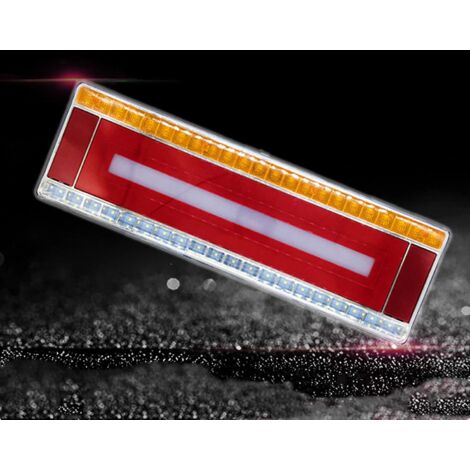 Luces LED para remolque, camión y caravana, impermeables, 24 V