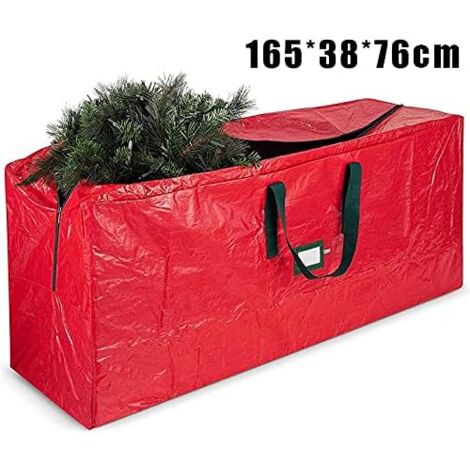 Aufbewahrungstasche für künstliche Weihnachtsbäume, Gartenmüllsack, UV-beständig, wasserdicht ...